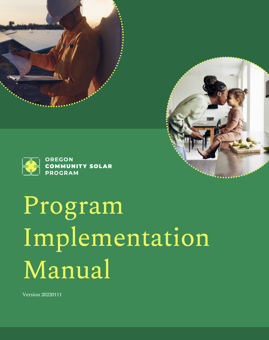 Program Implementation Manual - Oregon Community Solar Program